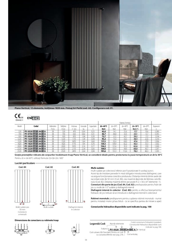 IRSAP PIANO Vertical | ORMOTEX